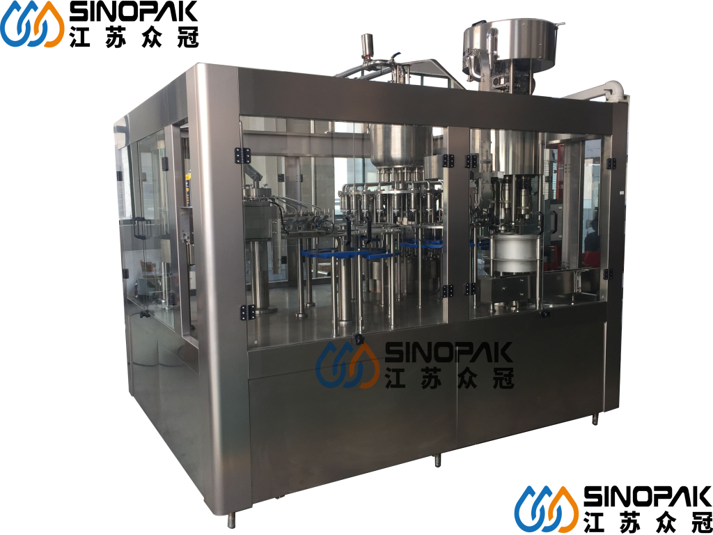 RXGF 16-16-5 5000BPH Complete Fruit Juice Filling Production Line ...